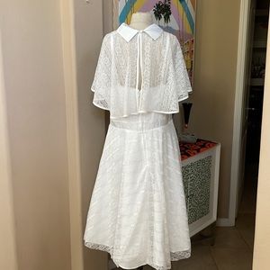 Unique Vintage | Dresses | Grease X Unique Vintage Sandy Simcox White ...